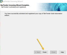 BarTender Download and Installation – Skipjack Supply Chain