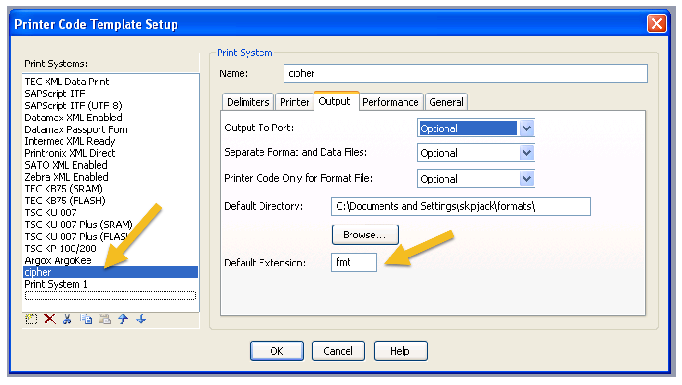 Cipher Print System – Skipjack Supply Chain