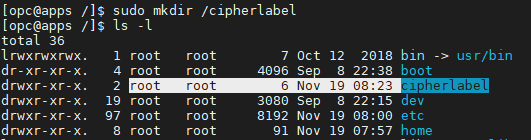 Create a Label Output Directory – Skipjack Supply Chain