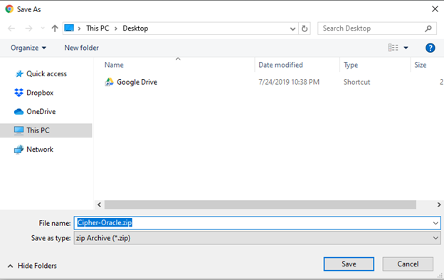 Cipher Common EBS Setup – Skipjack Supply Chain