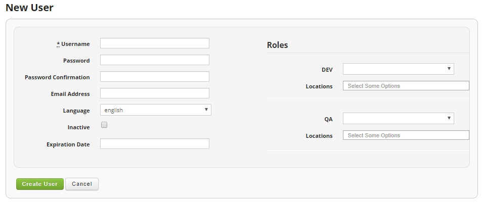 Creating a User – Skipjack Supply Chain