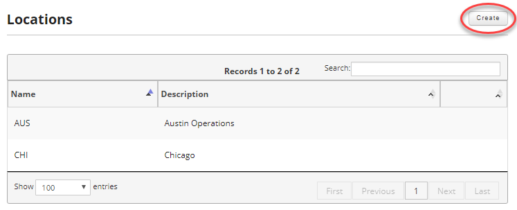 Creating a Location – Skipjack Supply Chain