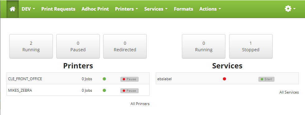 Dashboard – Skipjack Supply Chain