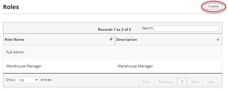 Creating a Role – Skipjack Supply Chain