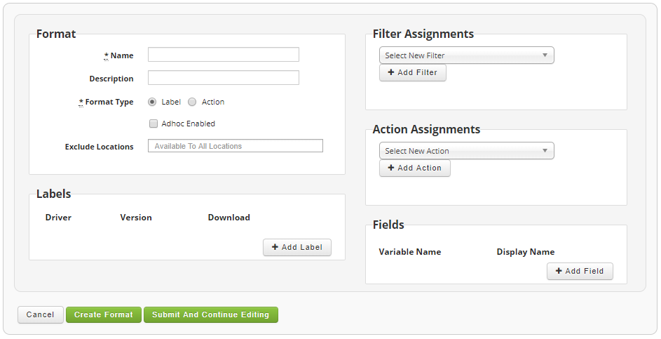 Label Formats Overview – Skipjack Supply Chain