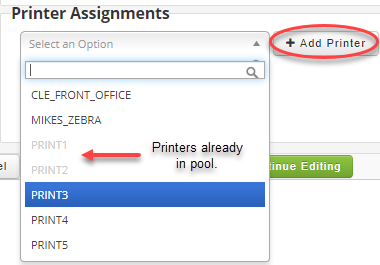 Create a Printer Pool – Skipjack Supply Chain