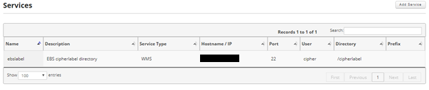 Configure Cipher Label to Connect to the EBS Output Directory – Skipjack Supply Chain