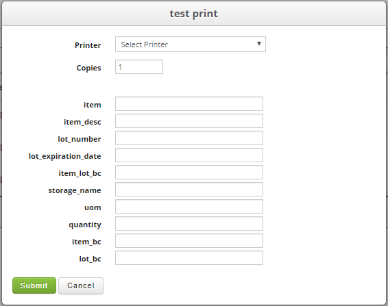Testing a Label Format – Skipjack Supply Chain