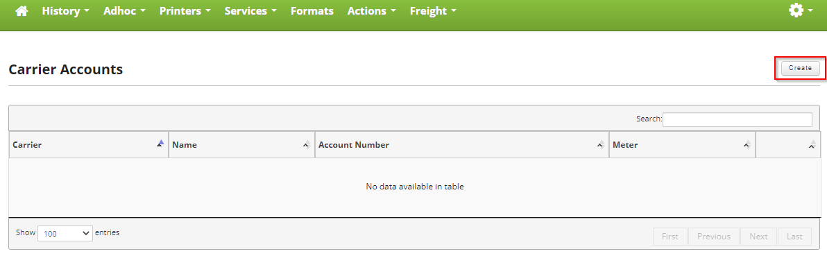 Creating a Carrier Account – Skipjack Supply Chain